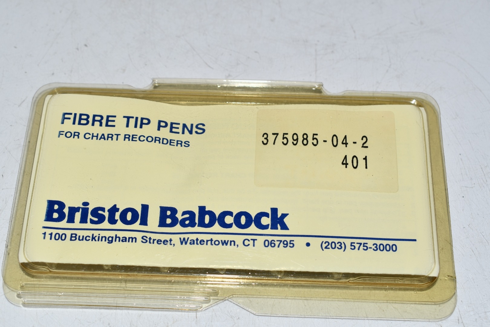 Pack of 2 NEW Bristol Babcock 375985-04-2 Pen Chart Recorder Tip | eBay