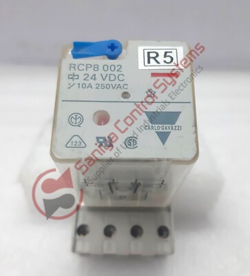 Carlo Gavazzi Rcp8002 24v Dc Relay With E105728 Socket | eBay