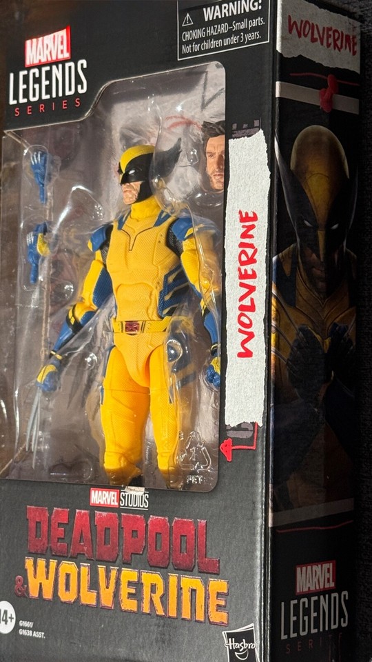 Marvel Legends • Deadpool + Wolverine: WOLVERINE 6-in Action Fig ...