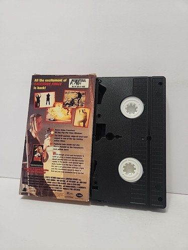 Excessive Force II: Force on Force (VHS, 1995) Screener Promo Demo Tape ...