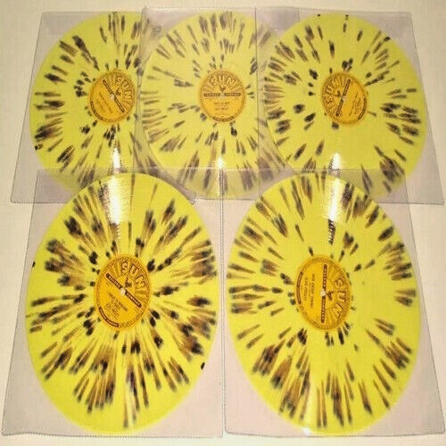 King ELVIS Presley 70th Ann. SUN-SPLATTER! ALL 5 10" 78rpm ♫ ONLY 70 ...