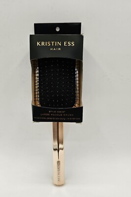 Kristin Ess Hair- Style Assist Large Paddle Brush Rose Gold. New! | eBay