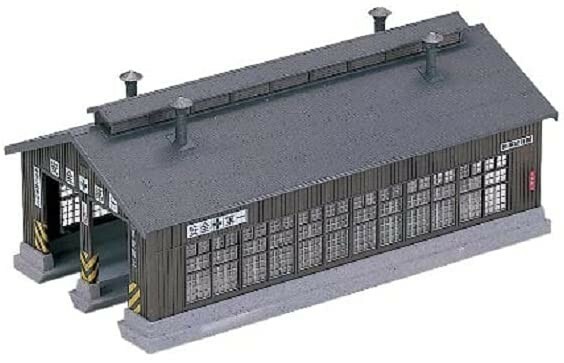 KATO N Gauge Wooden Engine Warehouse 23-225 Model Train Supplies From ...
