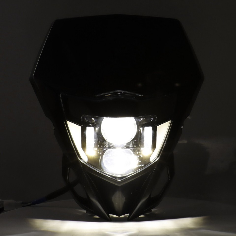 For Yamaha WR450F 2012-2024 WR250F 2014-2024 LED Headlights Assembly w ...
