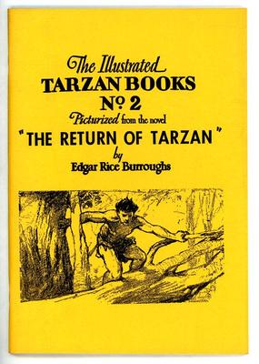 The Illustrated Tarzan Books No. 2 "The Return of Tarzan" by ERB Rex ...
