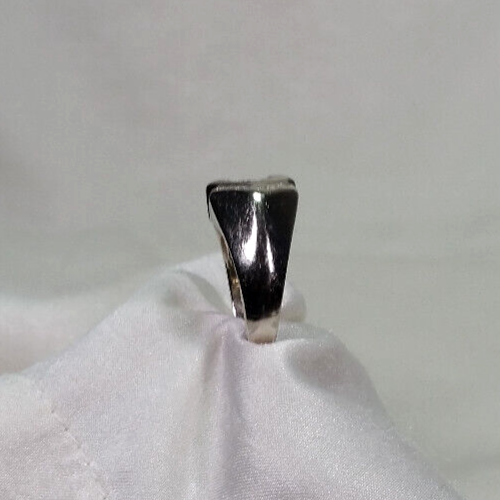 MEN'S Size 8.25 Vintage 1960s MASTERCRAFT 14K White Gold 7 Diamond Ring ...