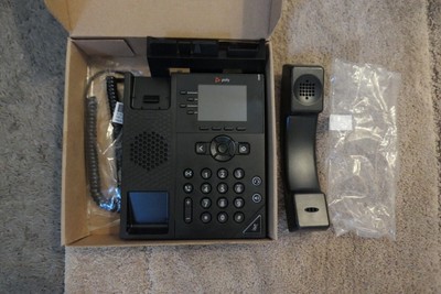 Poly VVX 250 IP Phone Corded Corded Desktop Wall Mountable Black ...