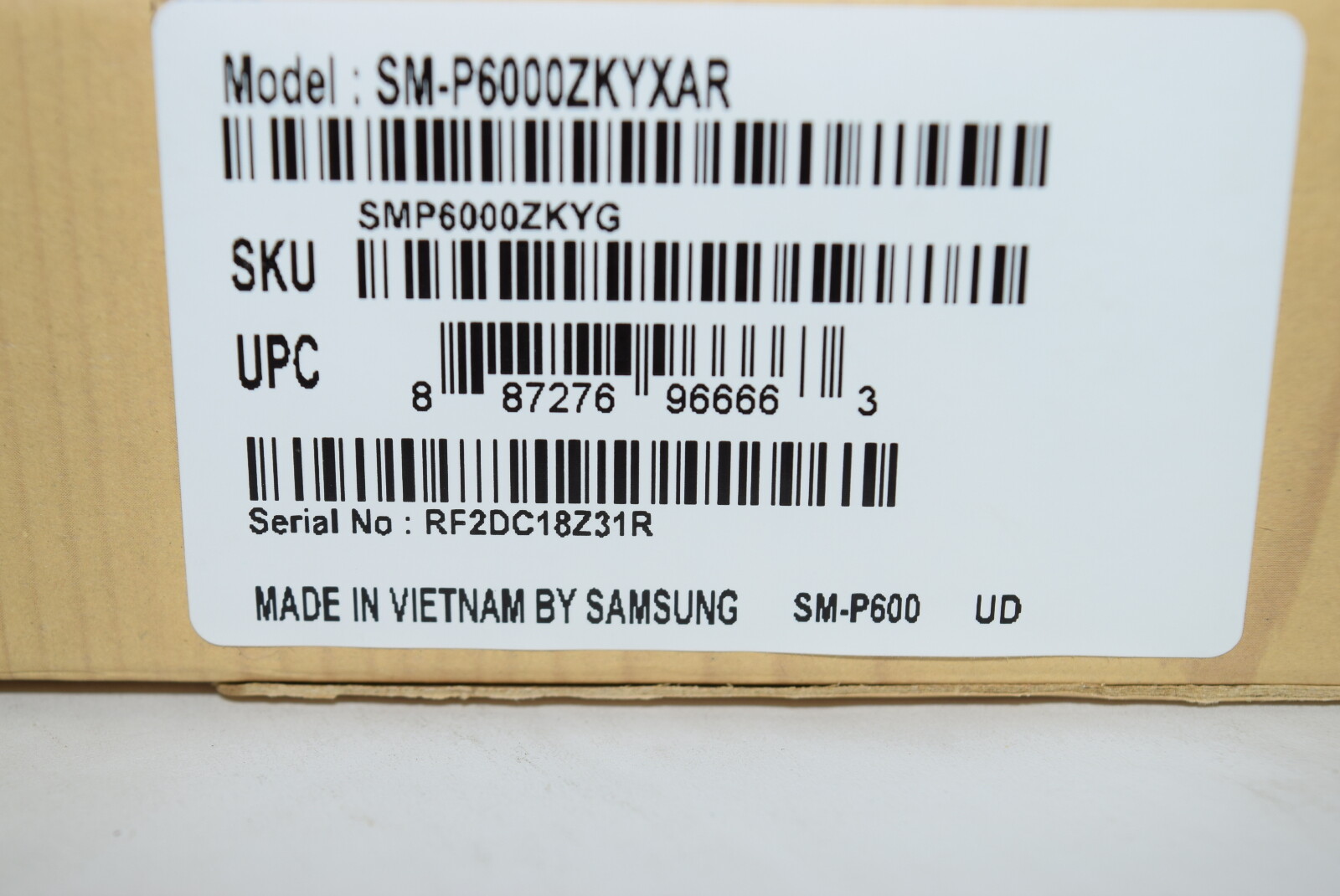 Samsung Galaxy Note Tablet SM-P600 16GB Wi-Fi 10.1in New in Factory ...