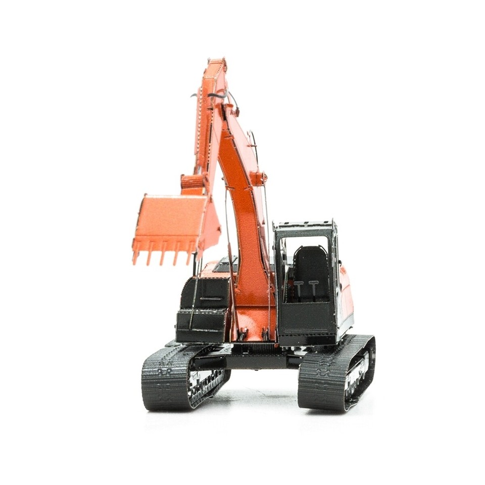 SET of 4 Metal Earth EXCAVATOR MOTOR GRADER WHEEL LOADER MINING TRUCK ...