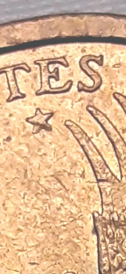 2000-P SACAGAWEA ONE DOLLAR VF MULTIPLE STRIKE THRU RARE DIE CLASH ...