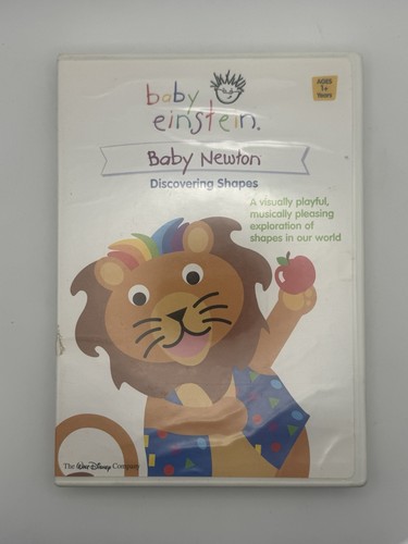 Disney's Baby Einstein: Baby Newton - Discovering Shapes (DVD 2002) Age ...