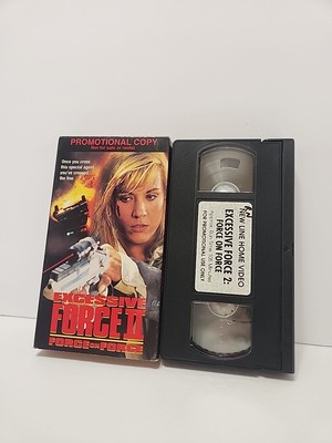 Excessive Force II: Force on Force (VHS, 1995) Screener Promo Demo Tape ...