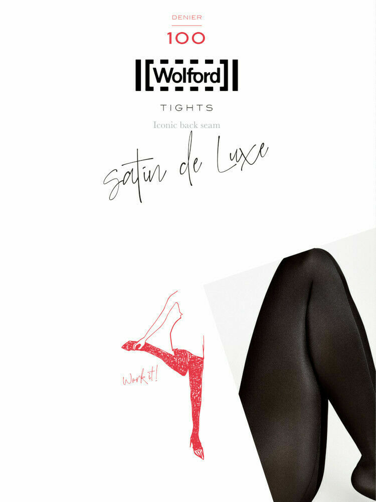 Wolford Satin De Luxe Tights, Luxury Shine, High Gloss, Shiny Opaque ...