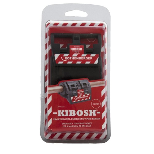 Rothenberger 15mm KIBOSH Emergency Water Burst Pipe Repair Clamp 80007 ...