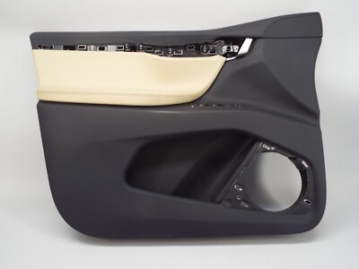 Tesla Model X Front Left Door Panel Black & Tan 1055327-03-J | eBay