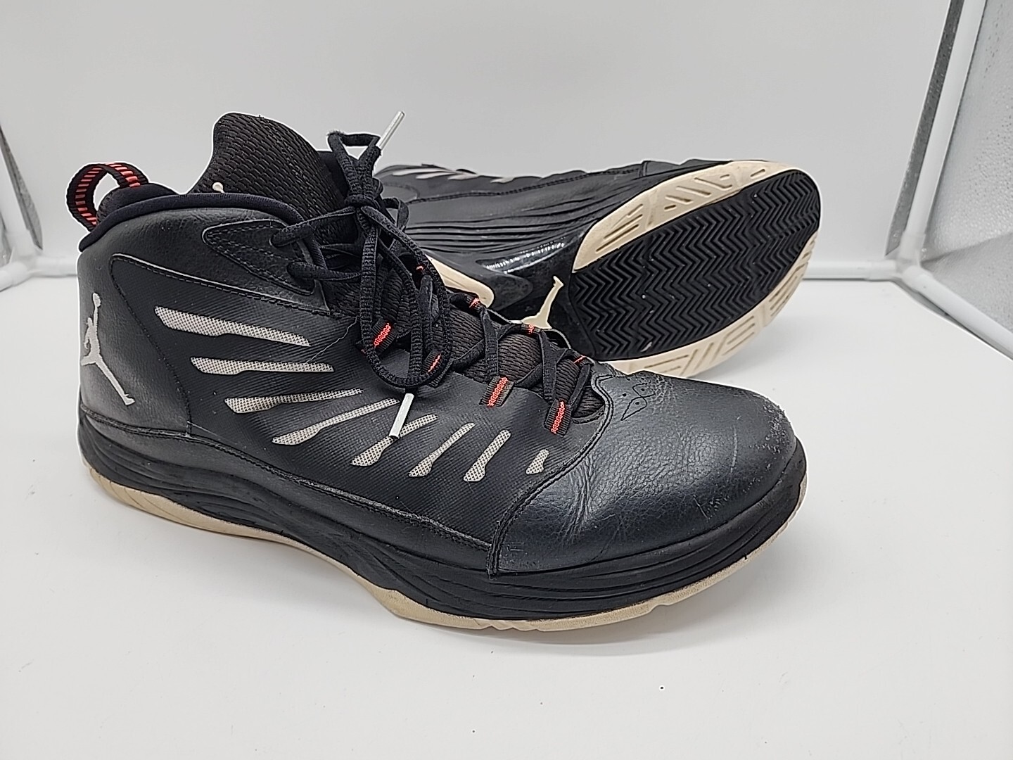 Nike AIR JORDAN Mens Basketball Shoes Prime Fly 2 Bla… - Gem