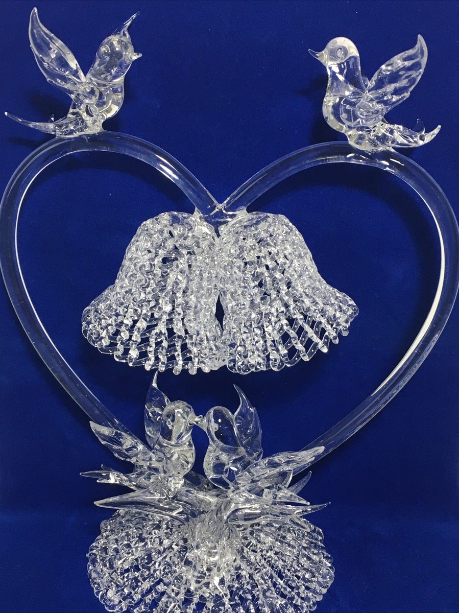 Crystal Wedding Cake Toppers Valentine's Day Cake Decoration Dream