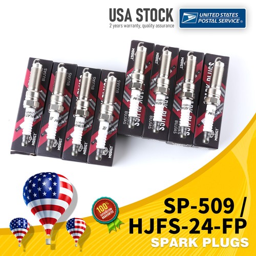 Set of 8Pcs For Genuine Quality For Motorcraft SP509X Spark Plug SP509 ...