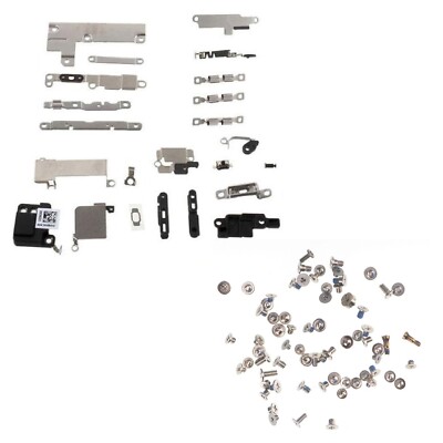 For iPhone 7 Bracket & Screw Set Inner Metal Shields & Holding Brackets ...