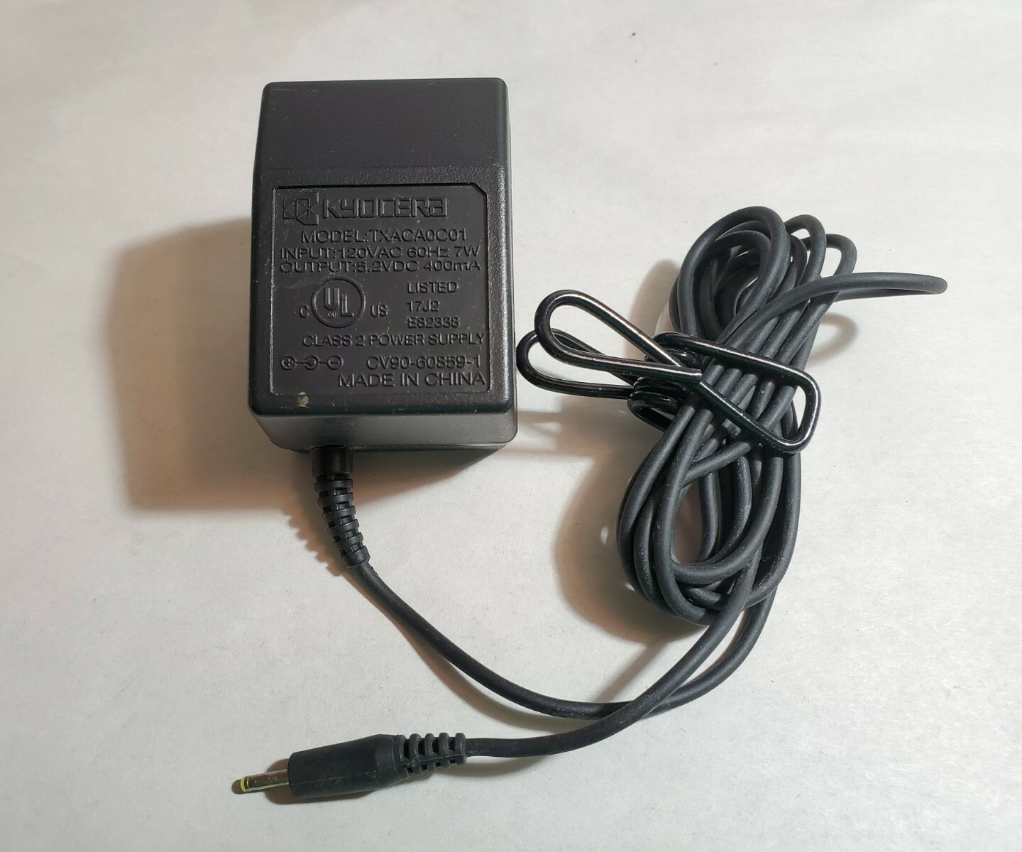 Kyocera TXACA0C01 AC Adapter Cell Phone Power Supply Travel Charger 5 ...