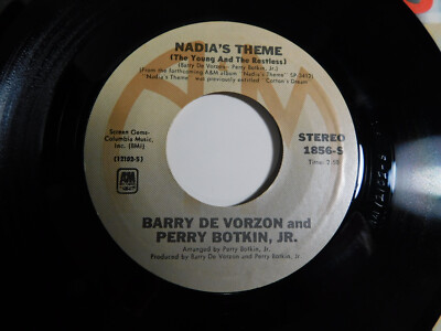 Barry De Vorzon And Perry Botkin Jr. – Nadia's Theme 1976 7" Single ...