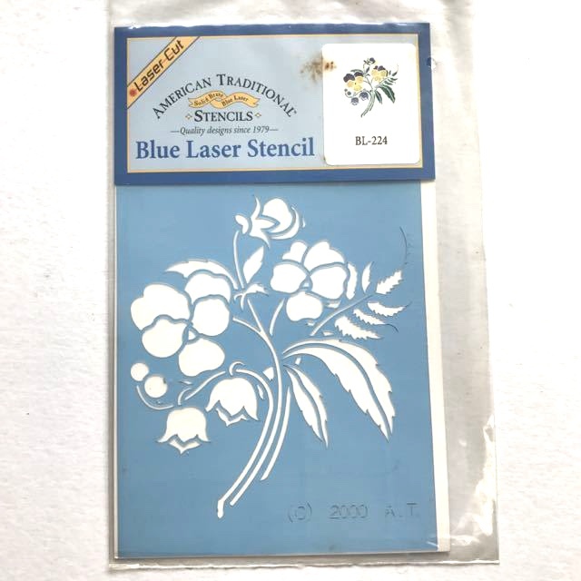 American Traditional Stencils Classics Dimensions & Blue Laser Stencils ...