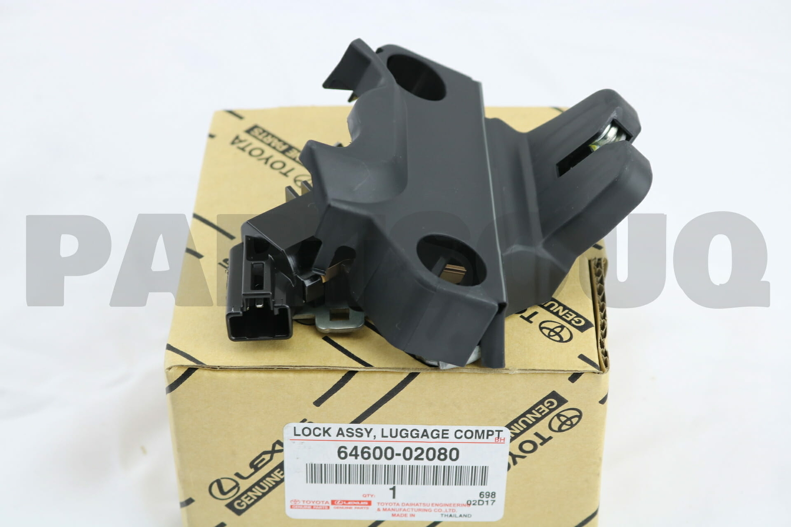 6460002080 Genuine Toyota LOCK ASSY, LUGGAGE COMPARTMENT DOOR 64600 ...