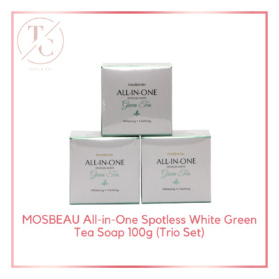 MOSBEAU All-in-One Spotless White Green Tea Soap 100g (Trio Set) | eBay ...