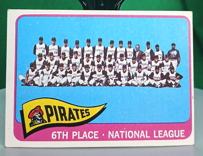 1965 Topps #209 Pittsburgh Pirates Team Card * Roberto Clemente | eBay