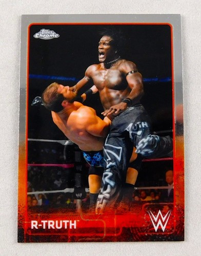 R-Truth WWE Topps Wrestling Trading Card WWF RAW Smackdown Wrestler ...