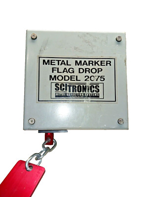 SCI-TRONICS 2075 METAL MARKER FLAG DROP METAL DETECTION SYSTEMS | eBay