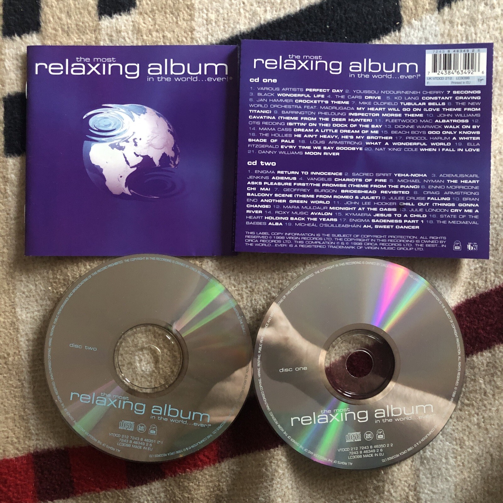 Most Relaxing Album in the World Ever by Various Artists (CD, 1998) for ...