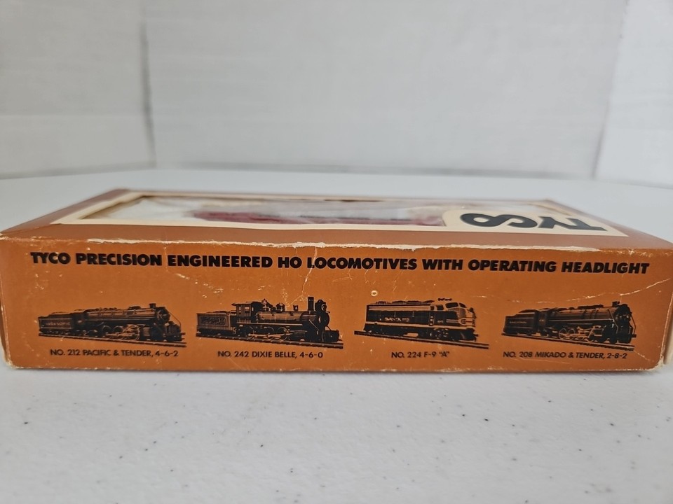 Vintage TYCO HO ~ ATSF Santa Fe 241 Dockside Yard Switcher ~ Diesel ...