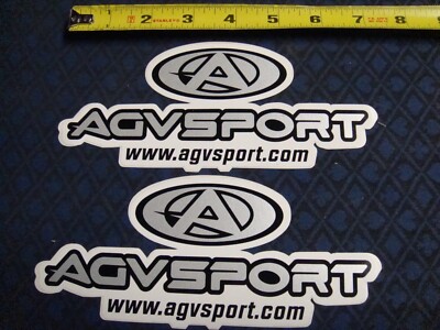 AGVSPORT AGV LEATHERS RACING STICKER DECAL AMA CCS CMRA WERA | eBay
