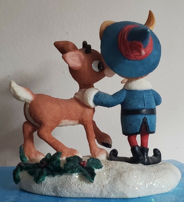 Enesco Rudolph & The Island of Misfit Toys Rudolph & Hermie Lovable ...