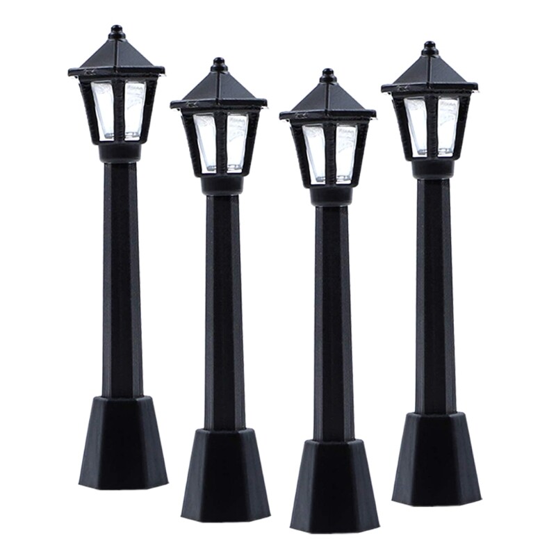 Miniature Lamp Post Fixture Small Polished Chrome Kensington Lamp Post