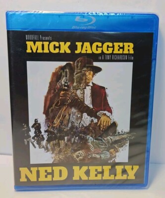 Ned Kelly (Blu-ray, 1970, Olive Films) NEW, SEALED, Mick Jagger, OOP ...