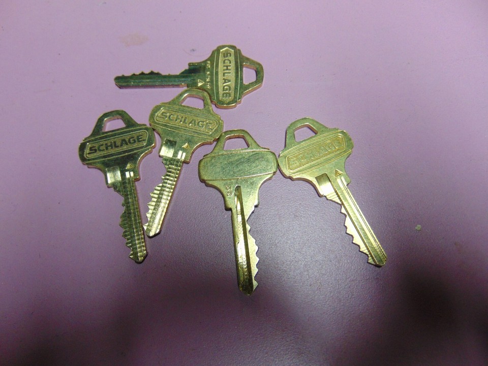 5 KEYS EVEREST SCHLAGE C123 KEYS CUT THE SAME LOCKSMITH | eBay