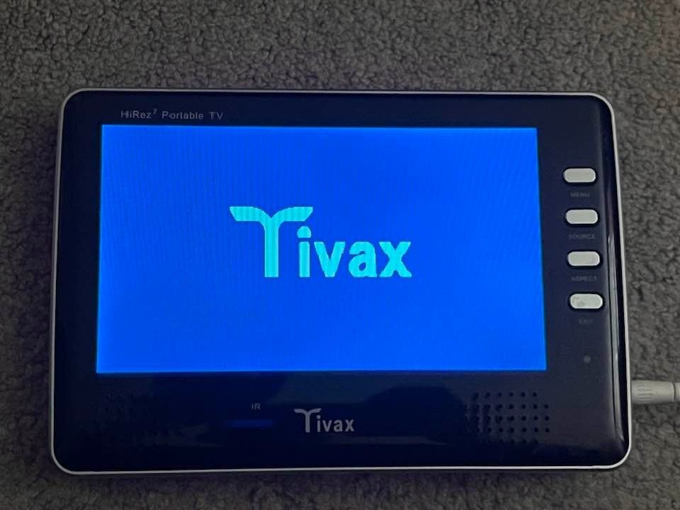 TIVAX HIREZ7 7-INCH PORTABLE LCD TV | 480p | Less than 20 in | 7-INCH | LCD