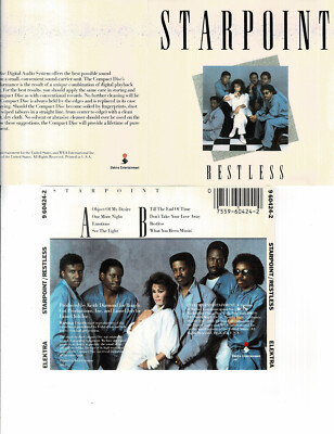STARPOINT - RESTLESS (CD 1985) **8 TRACKS** 75596042420| eBay