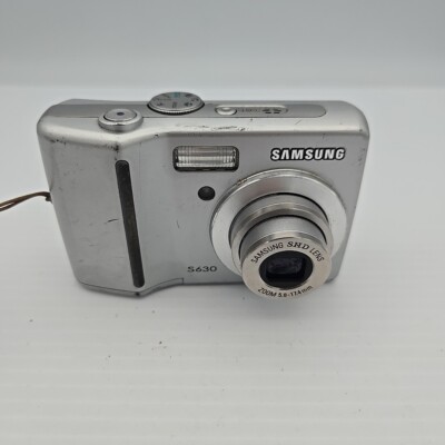 Samsung Digimax S630 6MP Digital Camera 3x Optical Reduction Zoom | eBay
