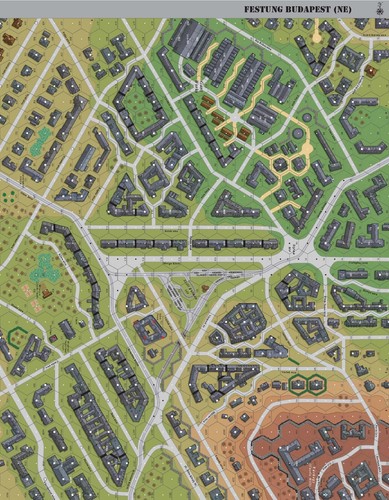 MMP ASL Festung Budapest HASL Map Set (4 Maps) - UNFOLDED - OOP -New ...