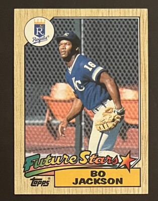 1987 TOPPS BO JACKSON #170 KANSAS CITY ROYALS ROOKIE RC @ 7 | eBay