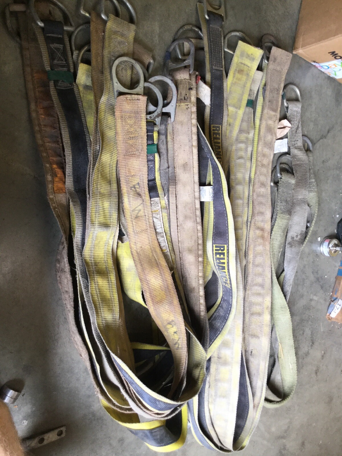 Lot Of 12 Guardian, Reliance Pass Thru Straps Anchor 6’-8’ | eBay