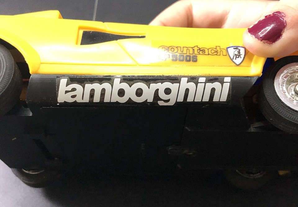 Vintage Radio Shack RC Lamborghini Countach Tandy UNTESTED Wrong Box ...