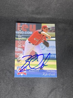 Kyle Crick 2015 Grandstand Eastern League Top Prospects Autographed ...