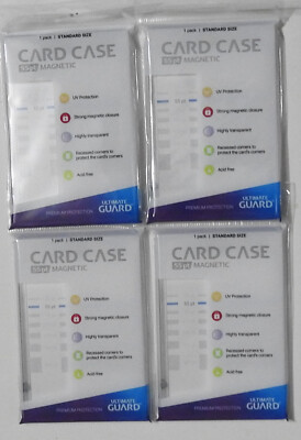 ULTIMATE GUARD - MAGNETIC CARD CASE 55pt (X4) - FREE UK P&P | eBay UK