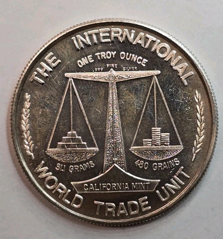 Vintage California Mint The Plucked Taxpayer Trade Unit 1 Oz .999 ...