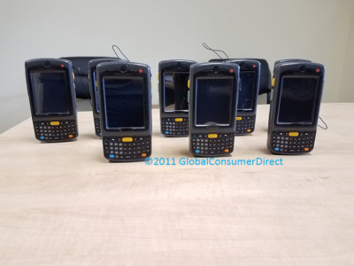 LOT of 5x Motorola MC75A0-PY0SWQQA9WR 1D Laser Barcode Scanner PDA WM6 ...