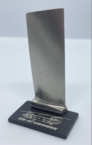 CH-47 Chinook Helicopter Tubine Engine Blade. Desk Model Display Army ...